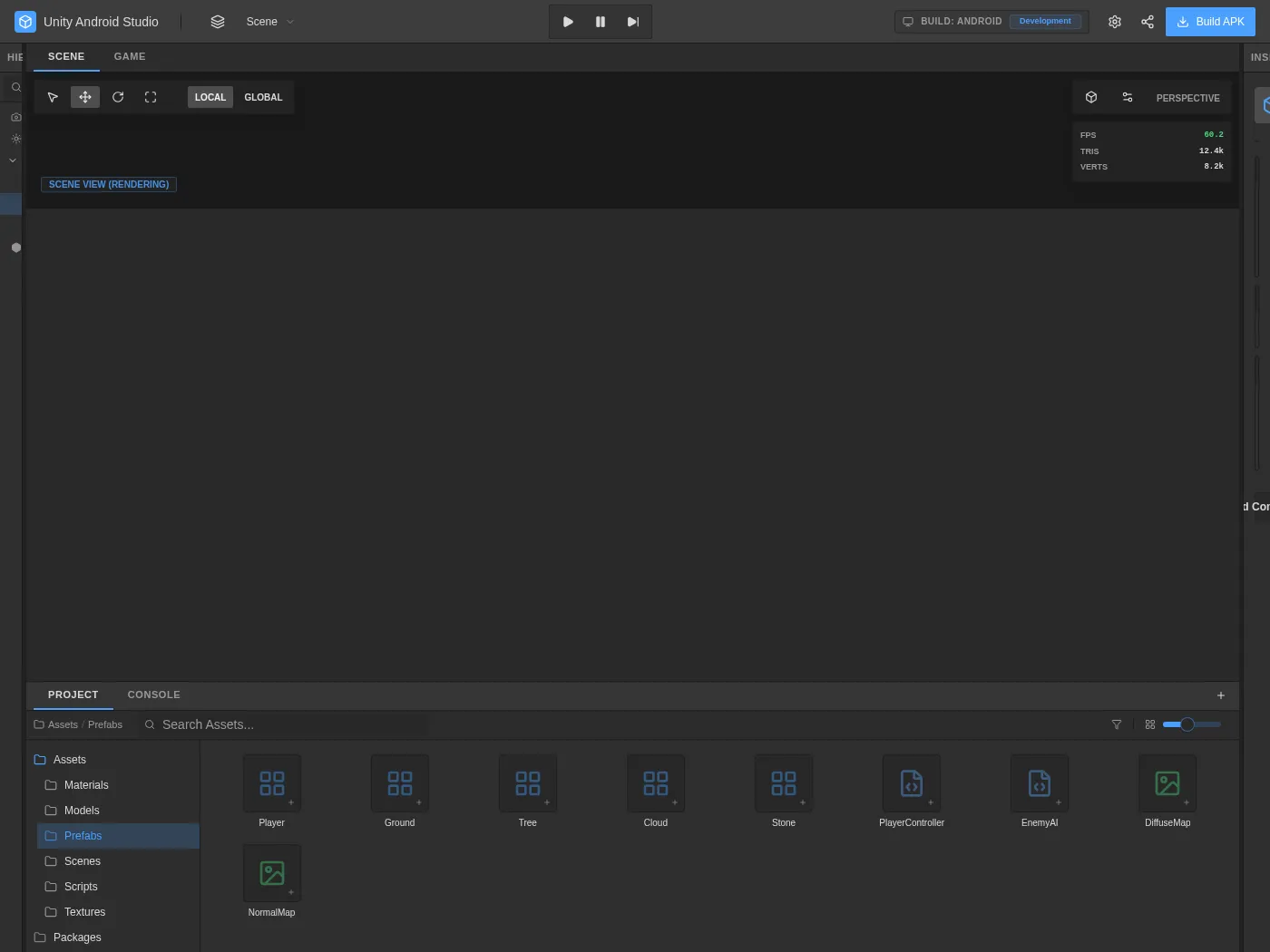 Unity Android Studio