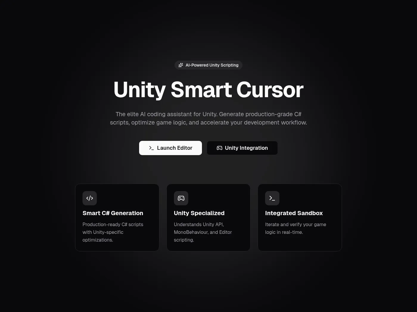 Unity Smart Cursor