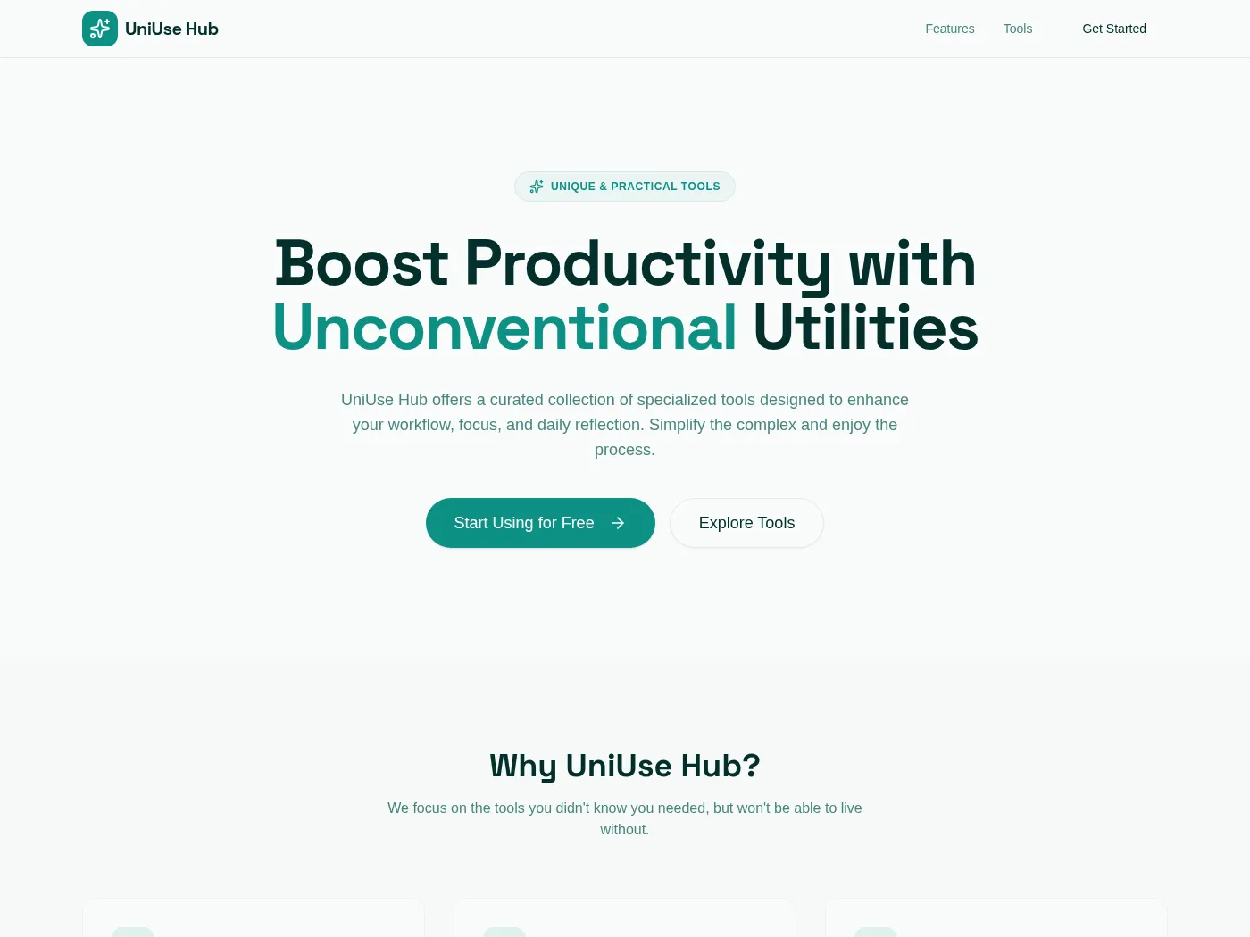 UniUse Hub