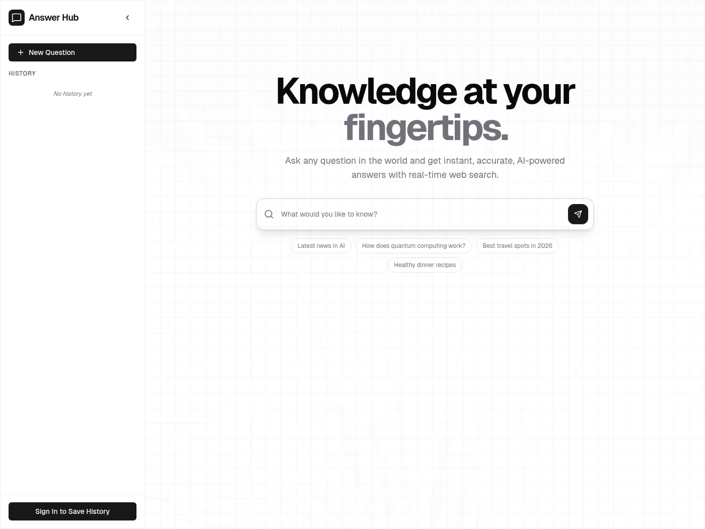 Universal Answer Hub