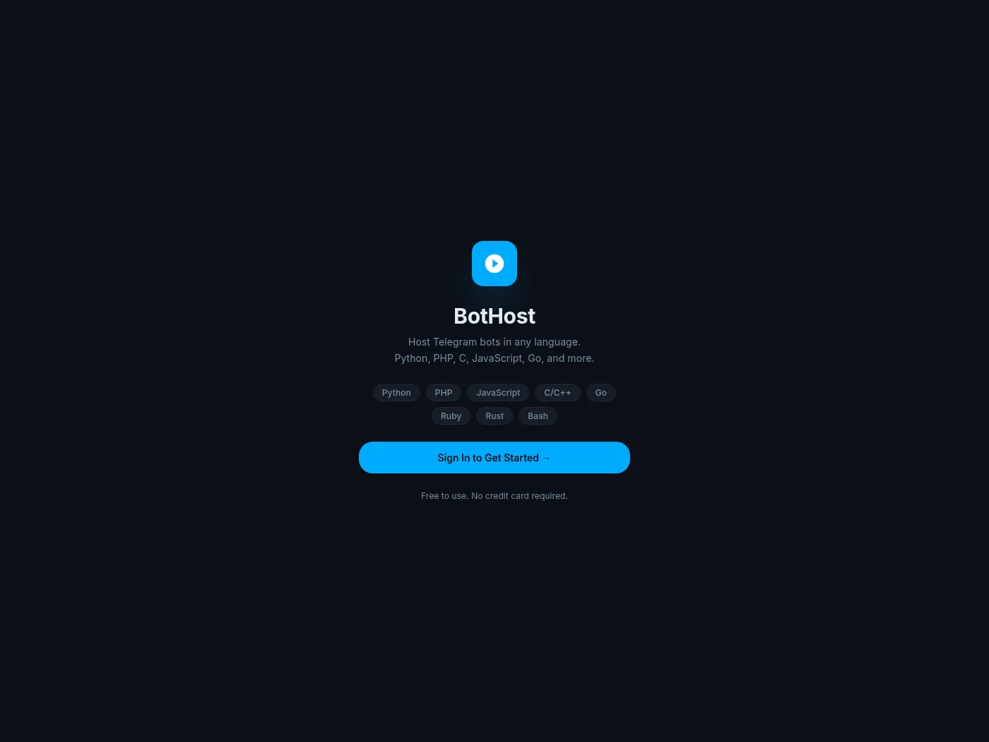 Universal Bot Host