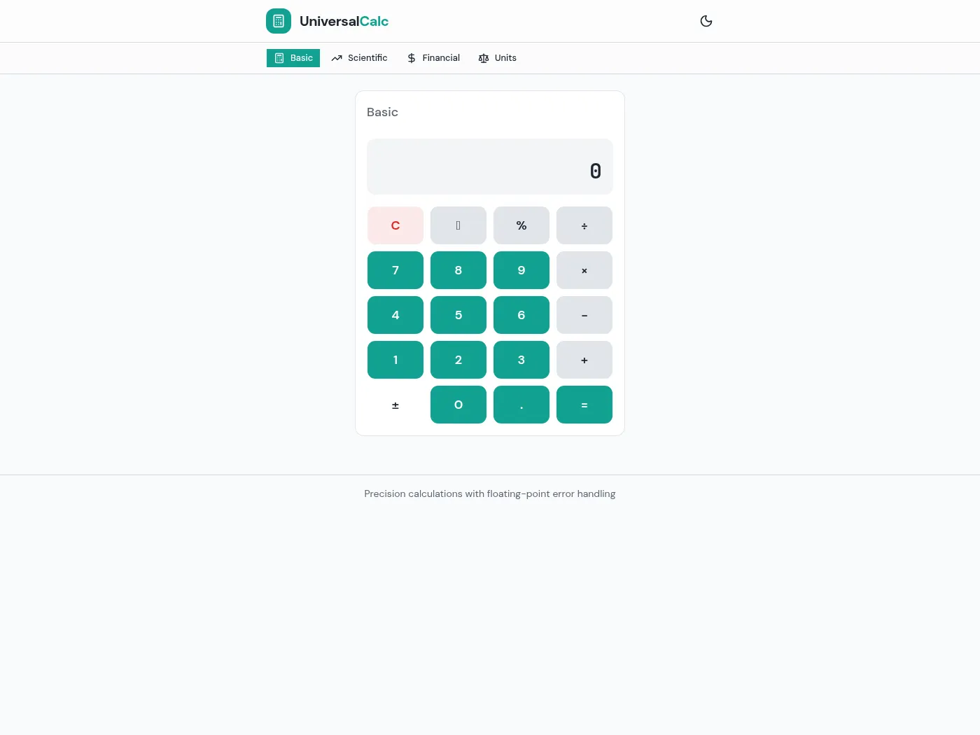 Universal Calculator Pro