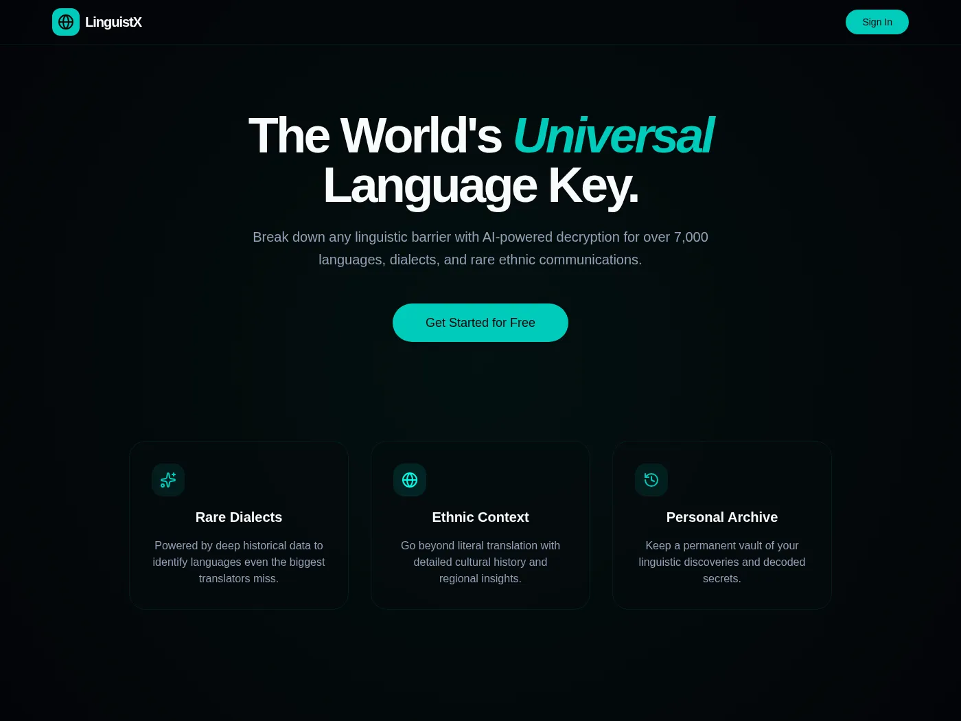 Universal Language Decoder