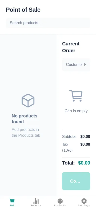 Universal POS & Billing App