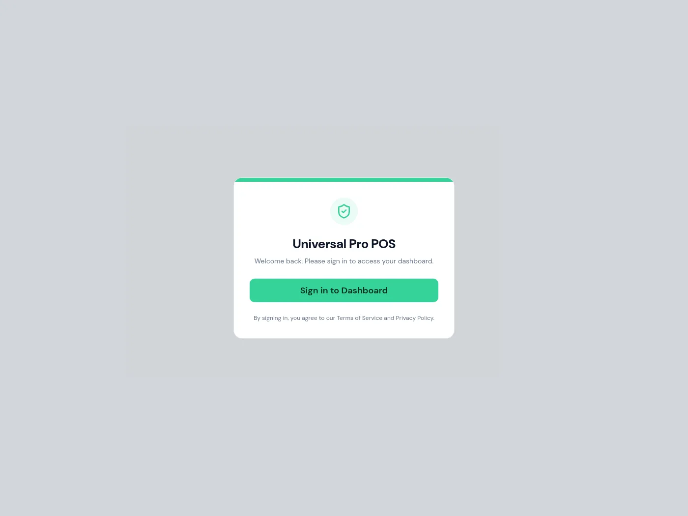 Universal Pro POS