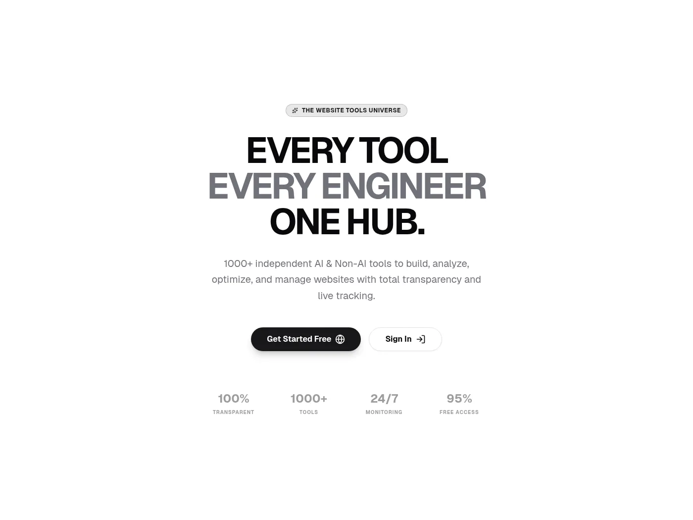 Universal Website Tools Hub