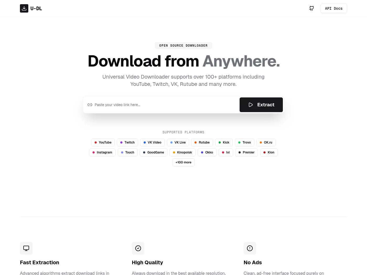 Universal Video Downloader