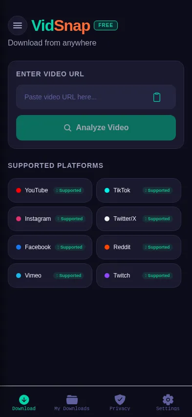Universal Video Downloader