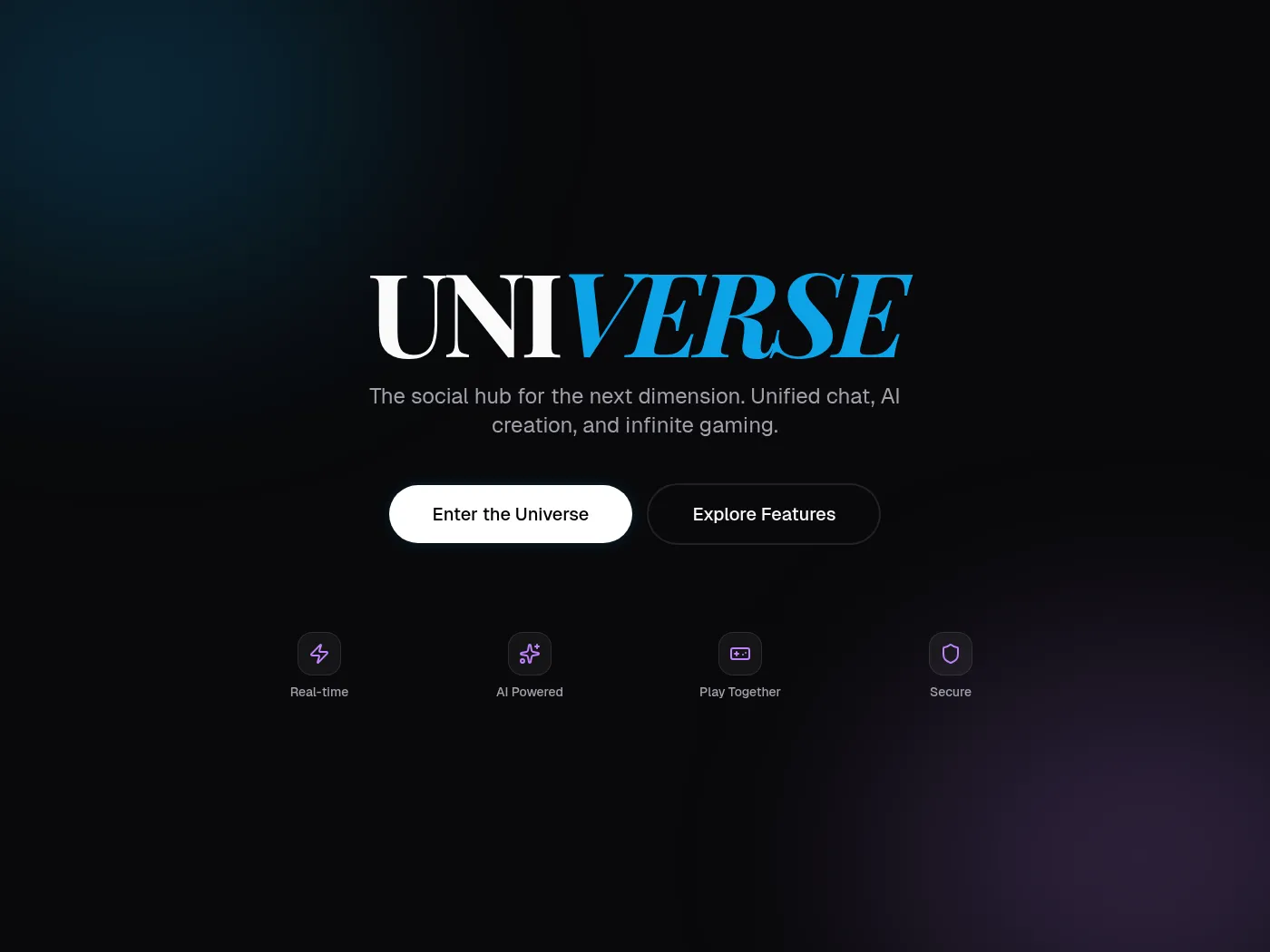 UniVerse Social Hub