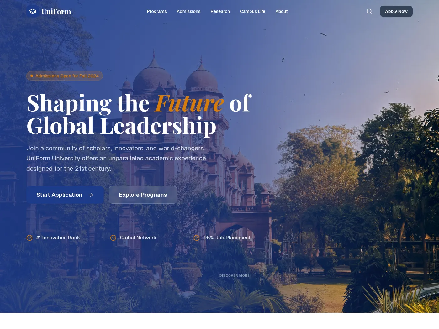 UniForm Web Portal