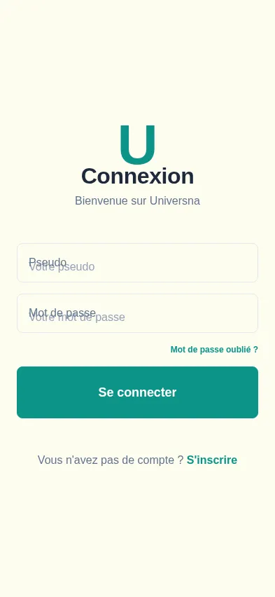 Universna Social App