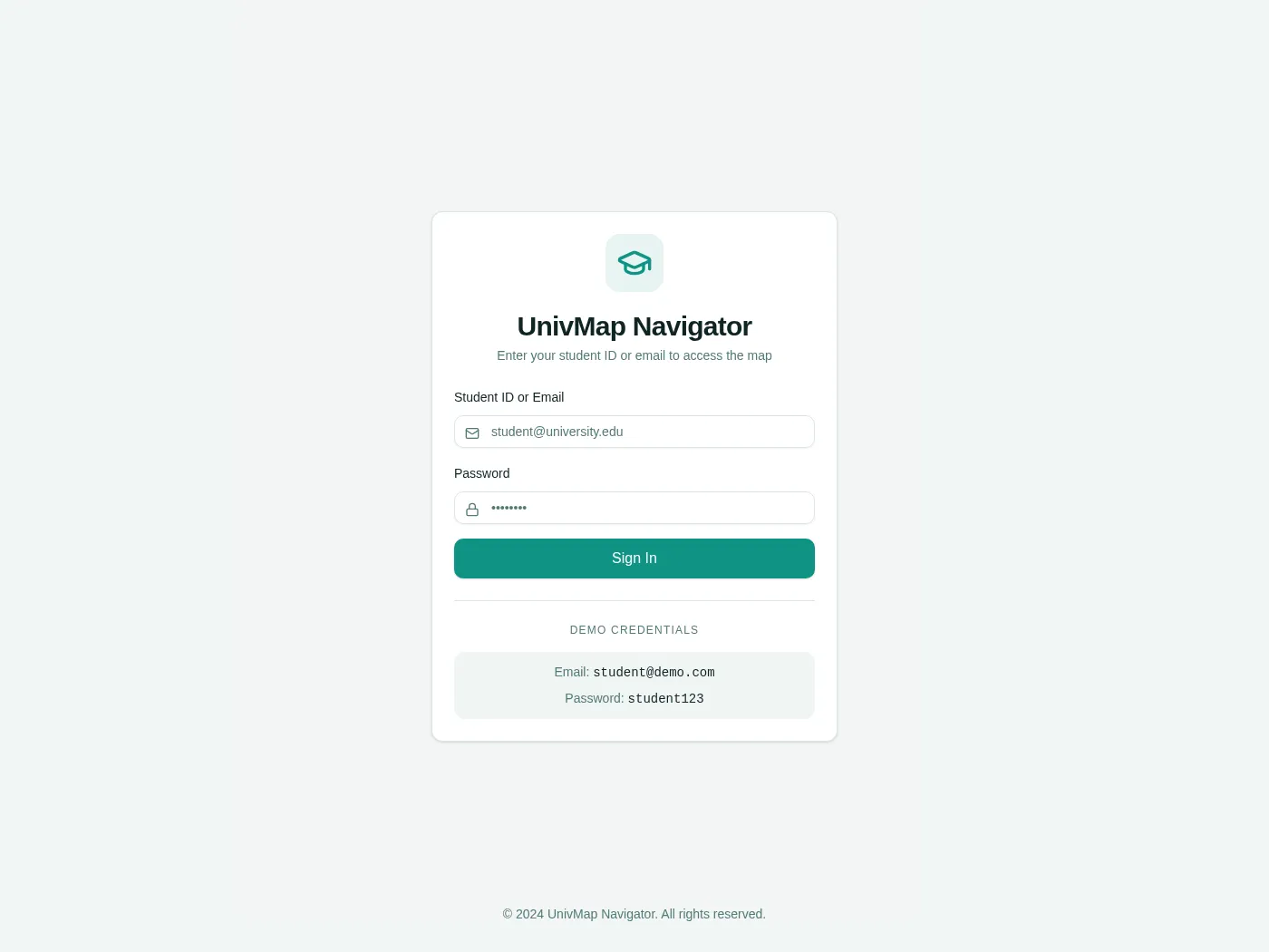 UnivMap Navigator
