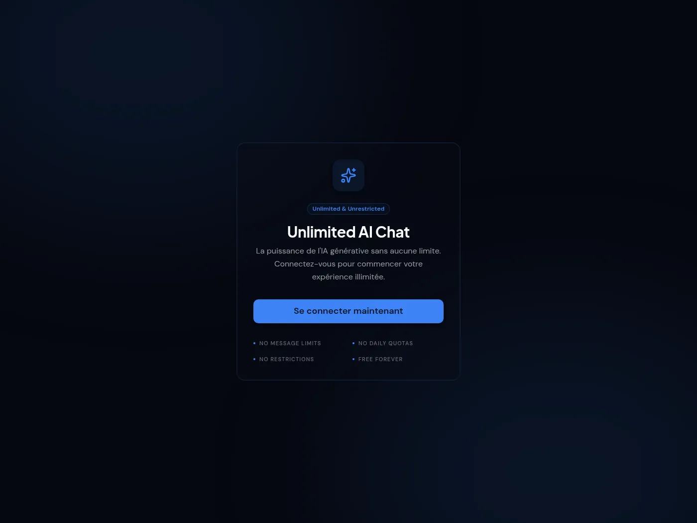 Unlimited AI Chat