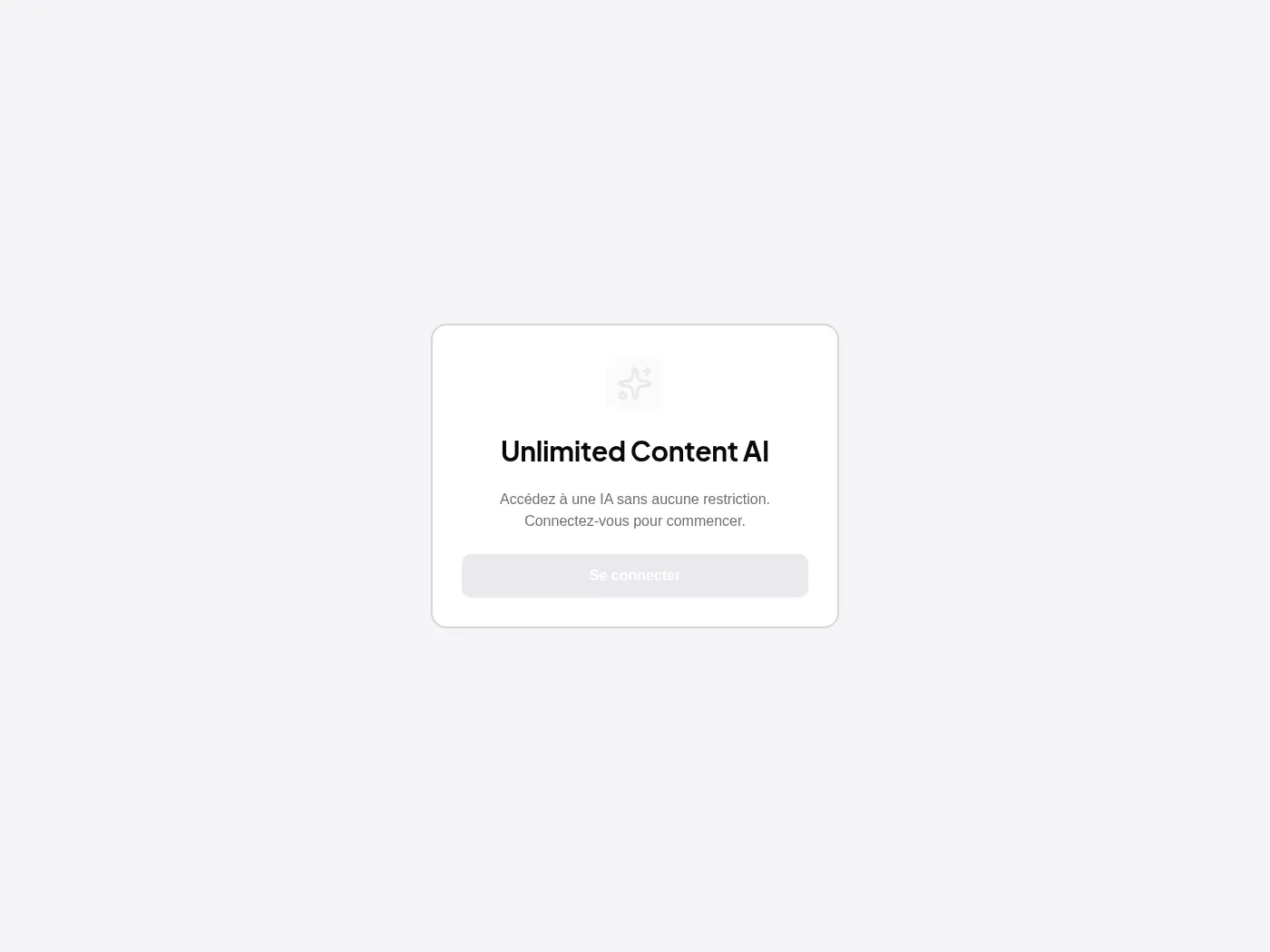 Unlimited Content AI