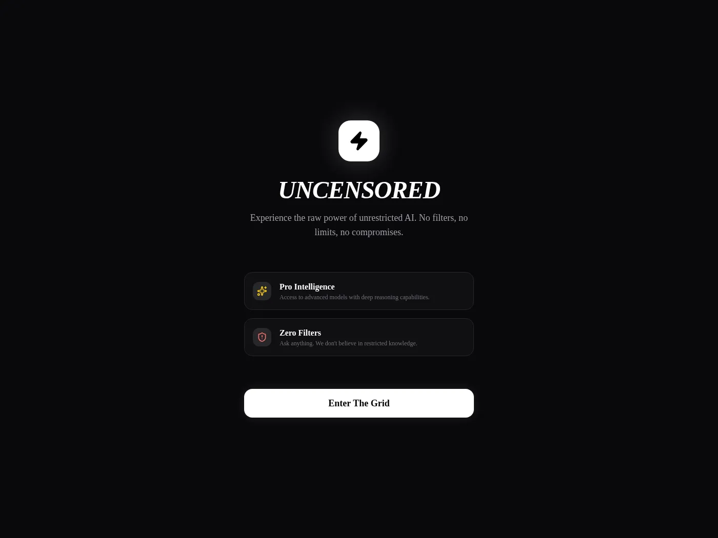 Uncensored ChatGPT Pro