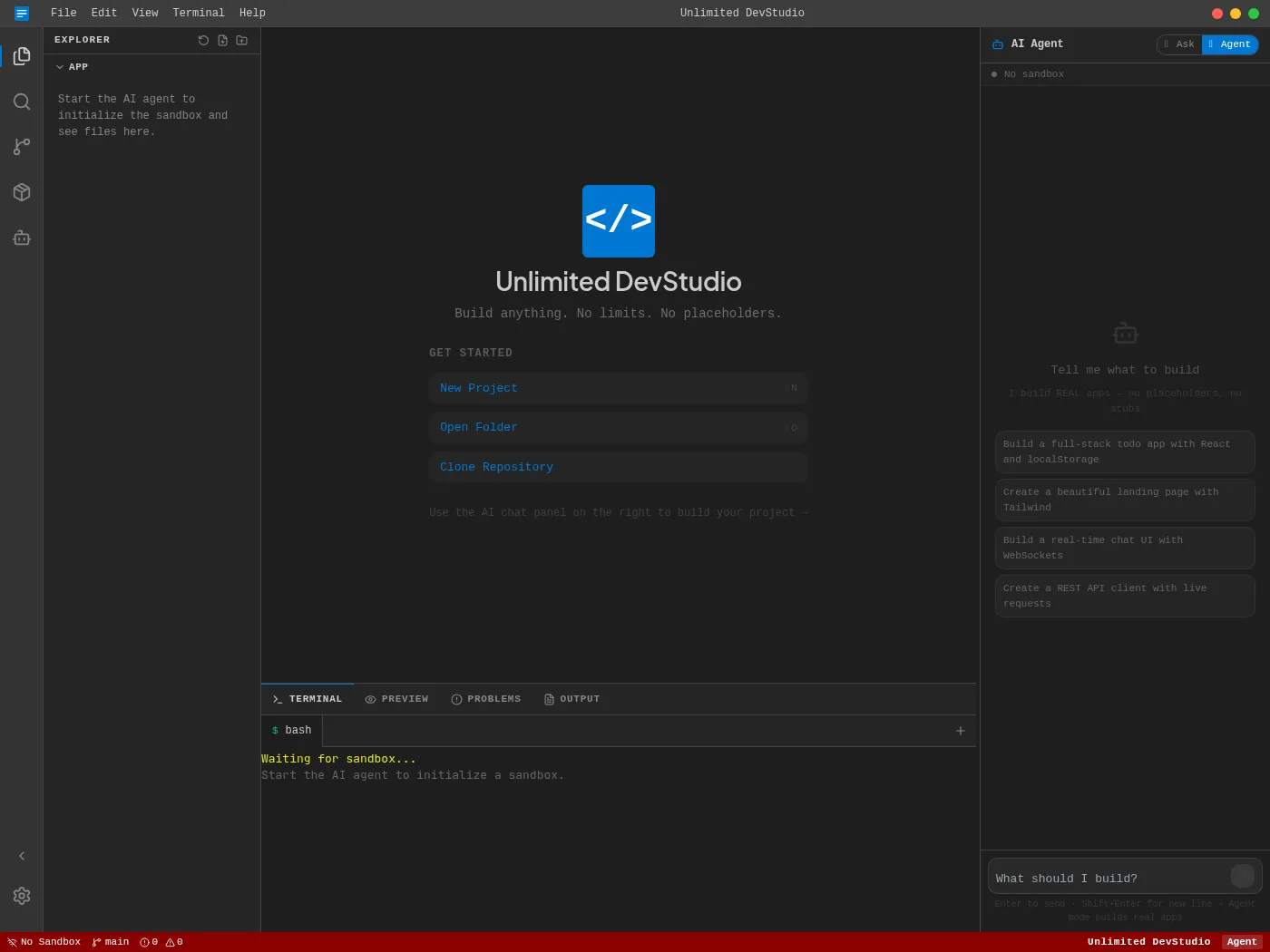 Unlimited DevStudio
