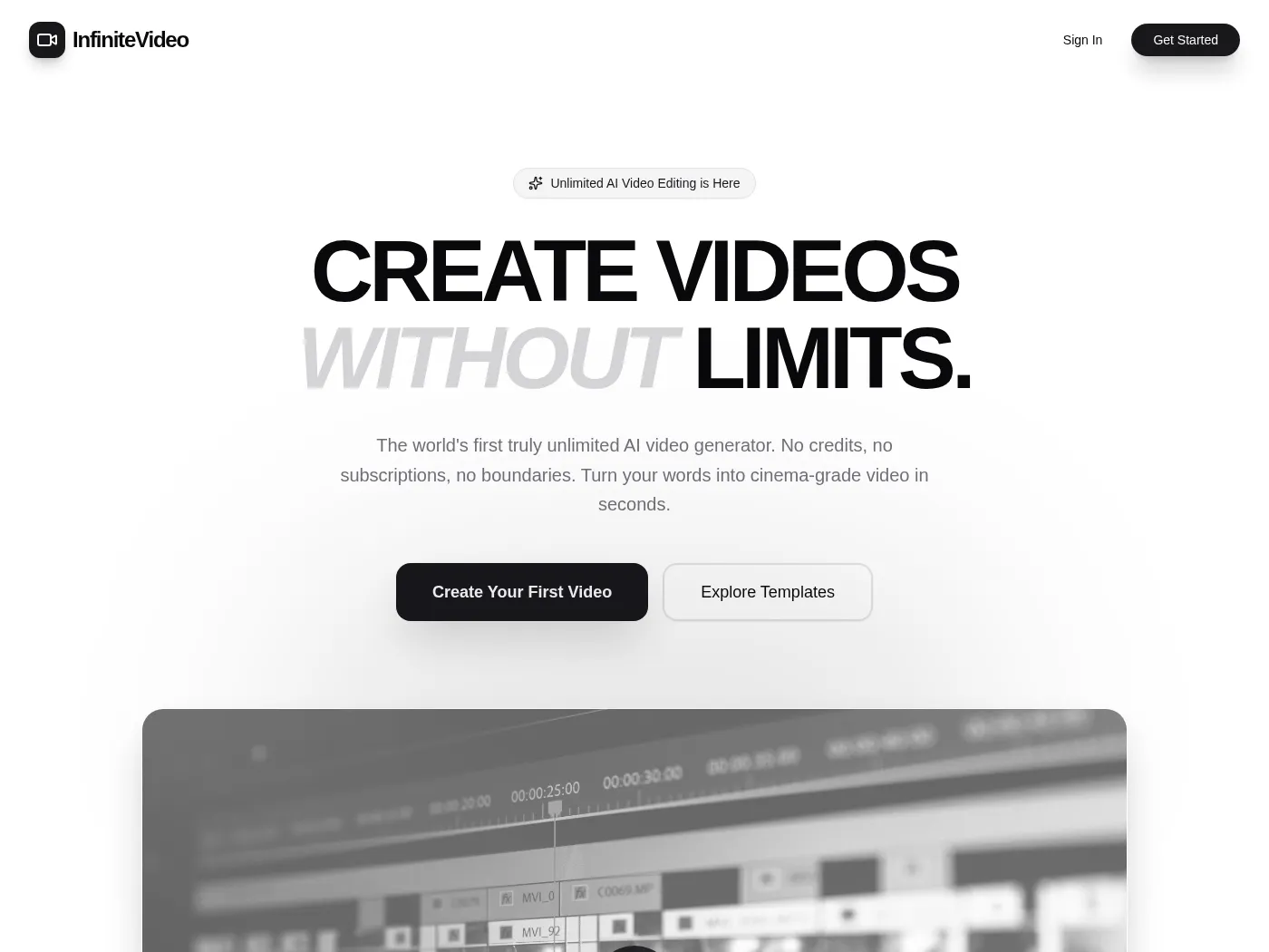 Unlimited InVideo Clone