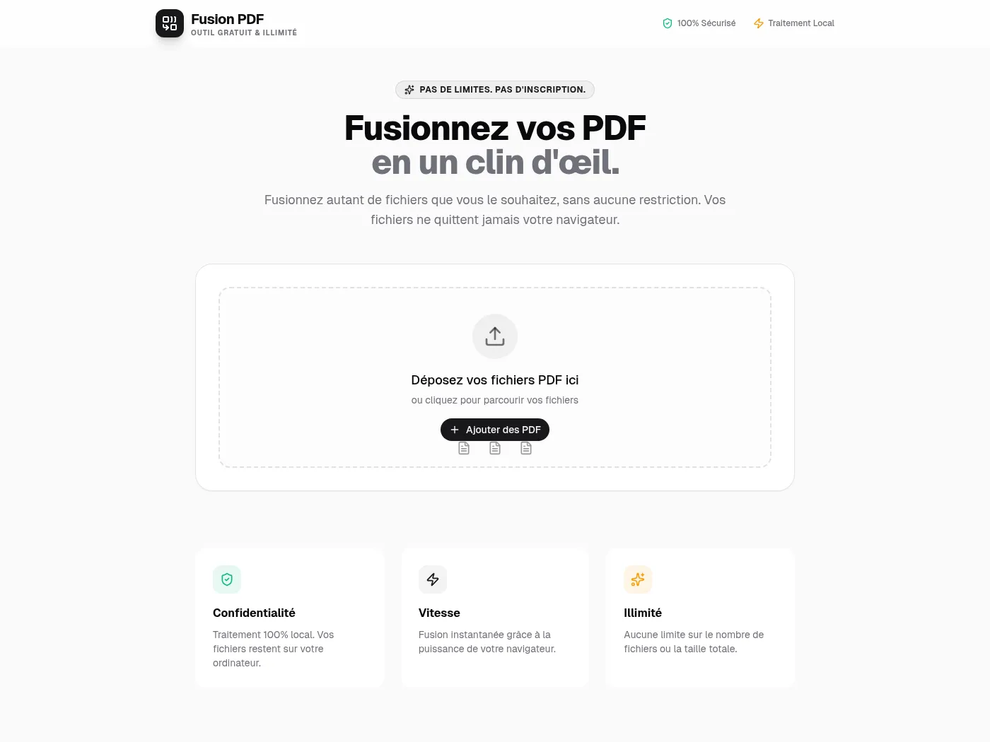 Fusion PDF Tool