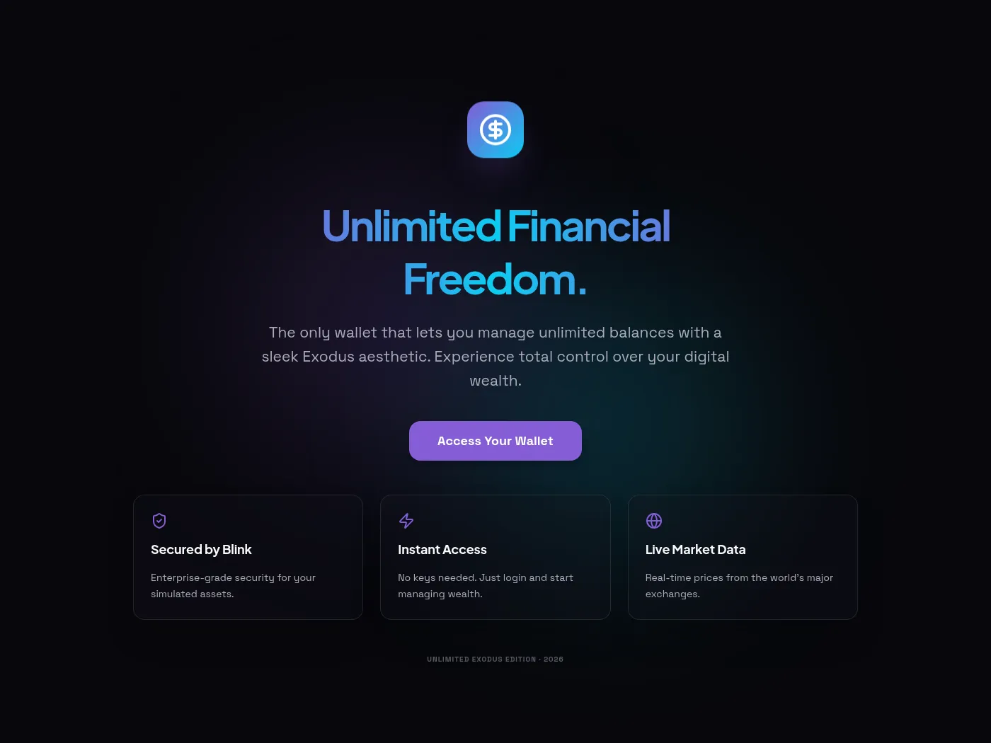 Unlimited Exodus Wallet