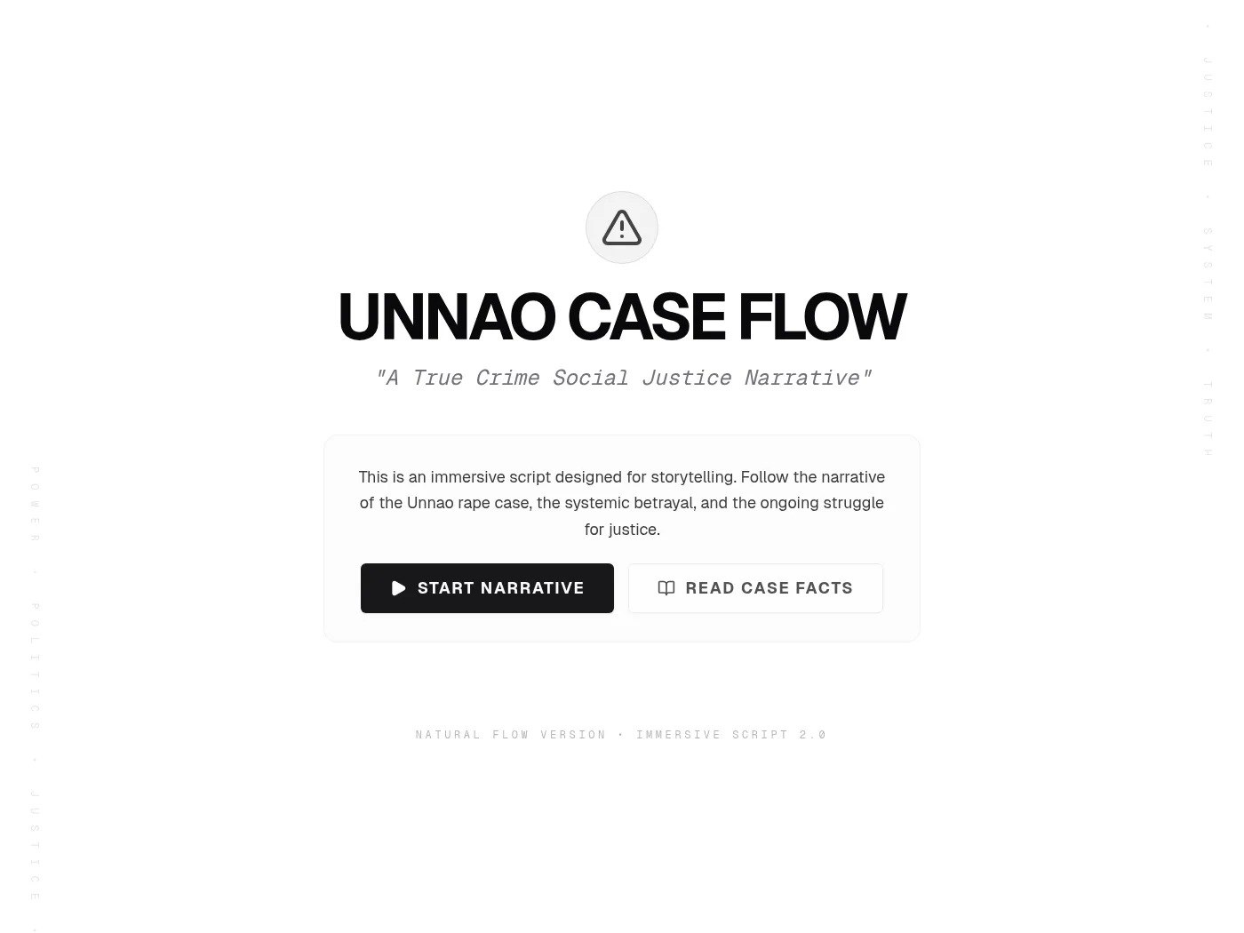 Unnao Case Flow
