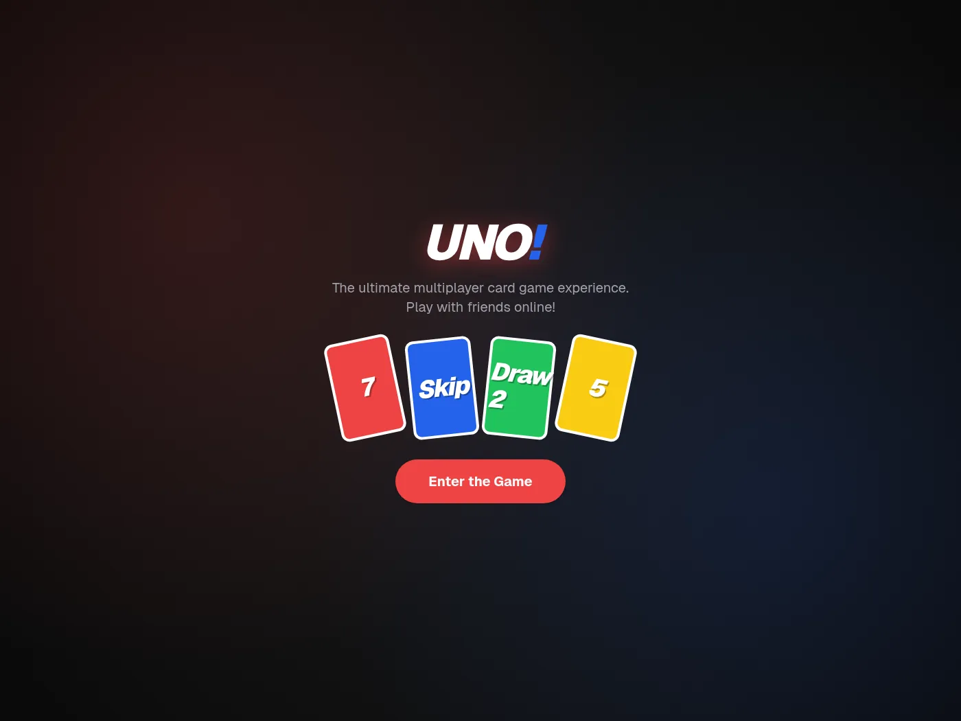 Uno Card Game App