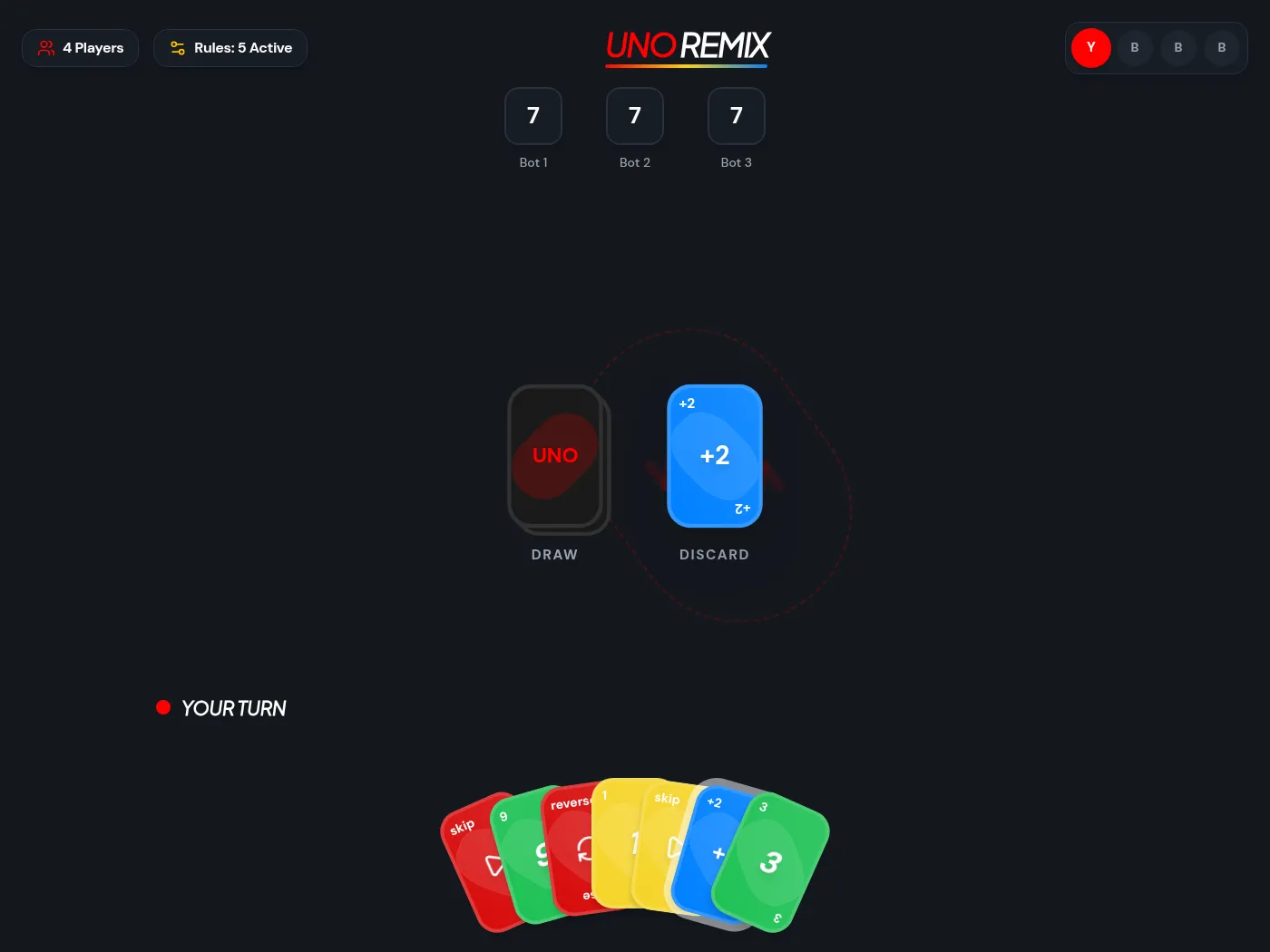UNO Remix App
