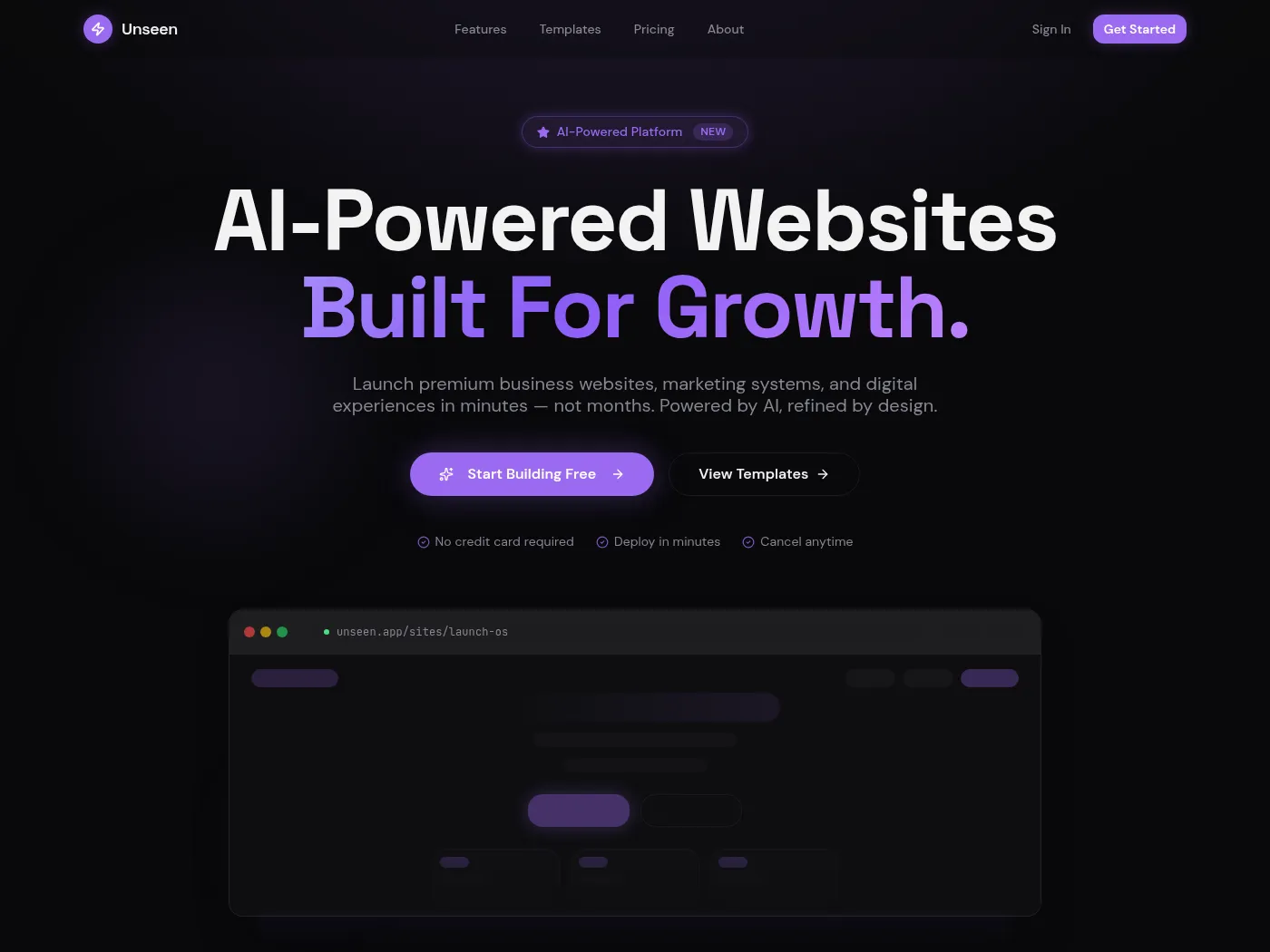 Unseen Web Store