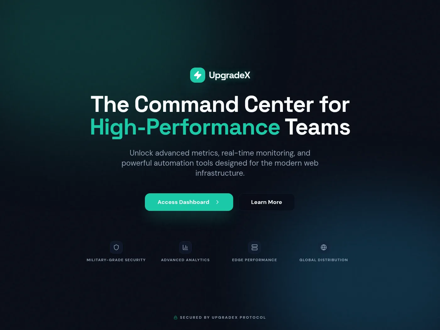 UpgradeX Dashboard
