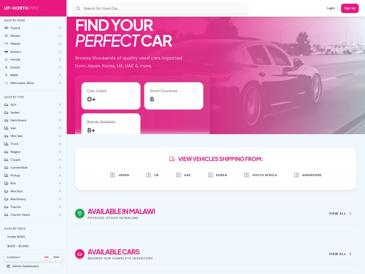 Up-North Car Dealers Pro