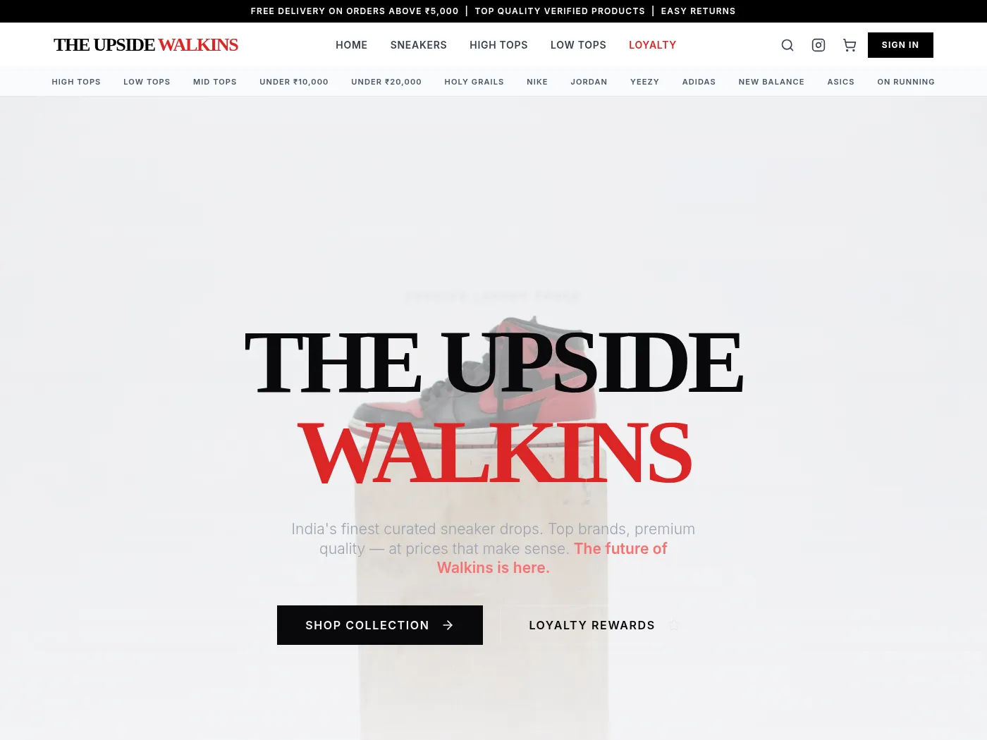 The Upside Walkins Store