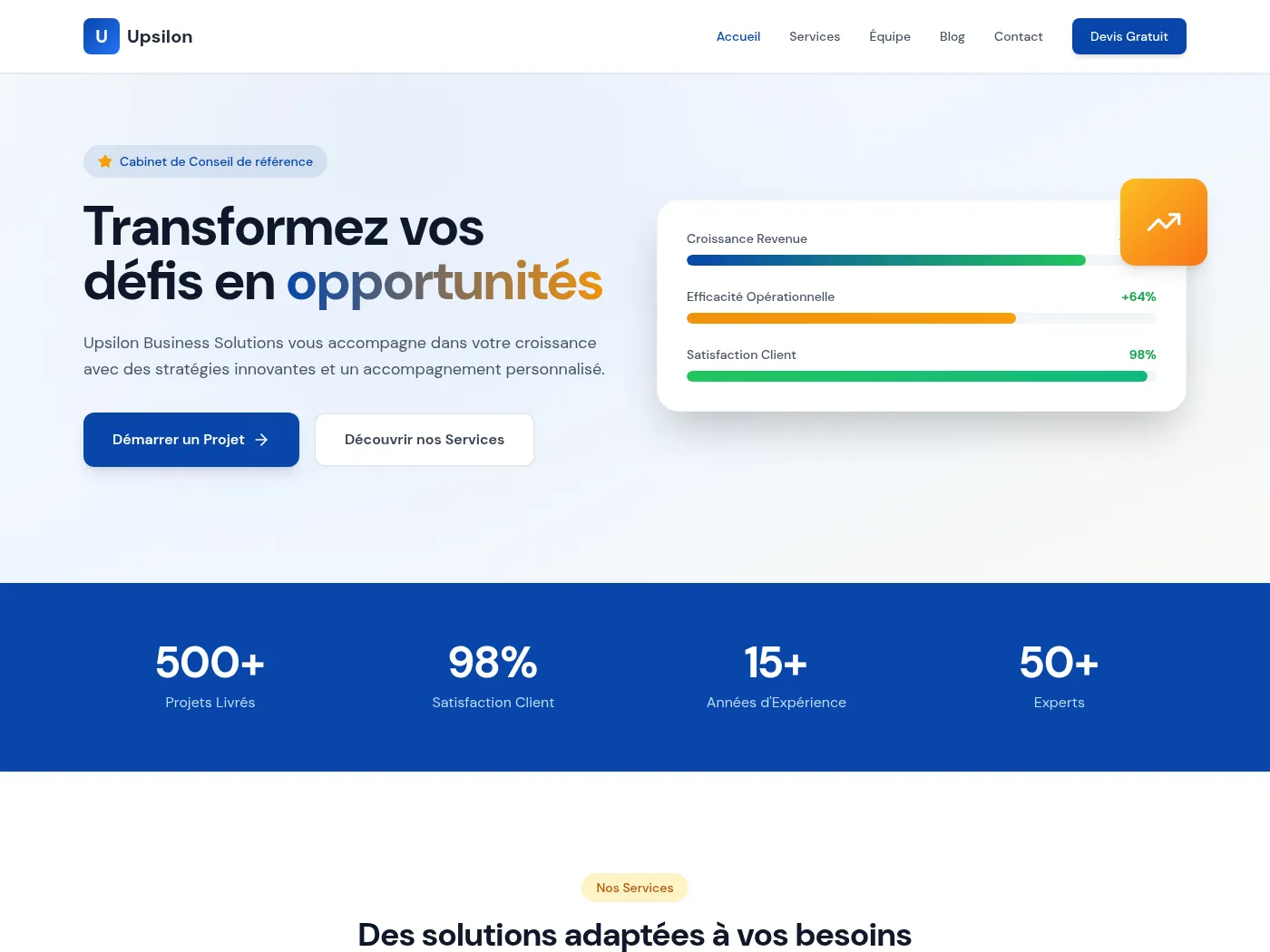 Upsilon Business Solutions Site