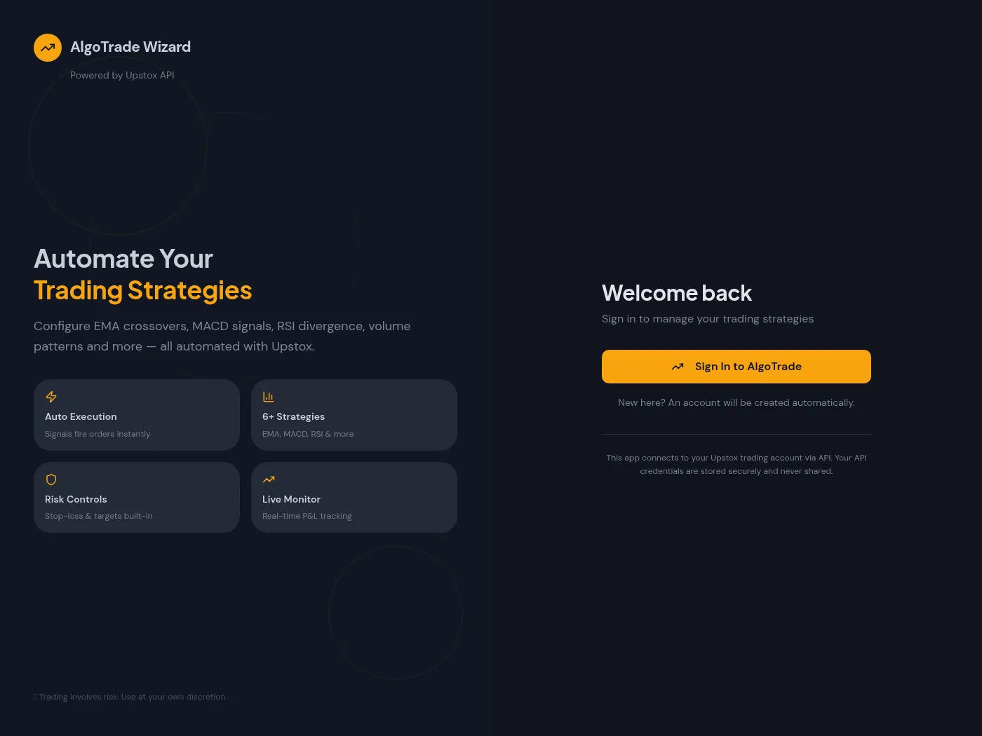 AlgoTrade Wizard