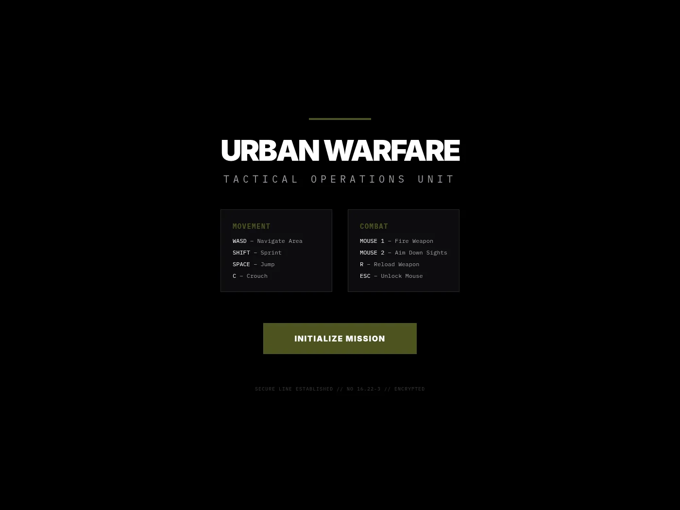 Urban Warfare FPS