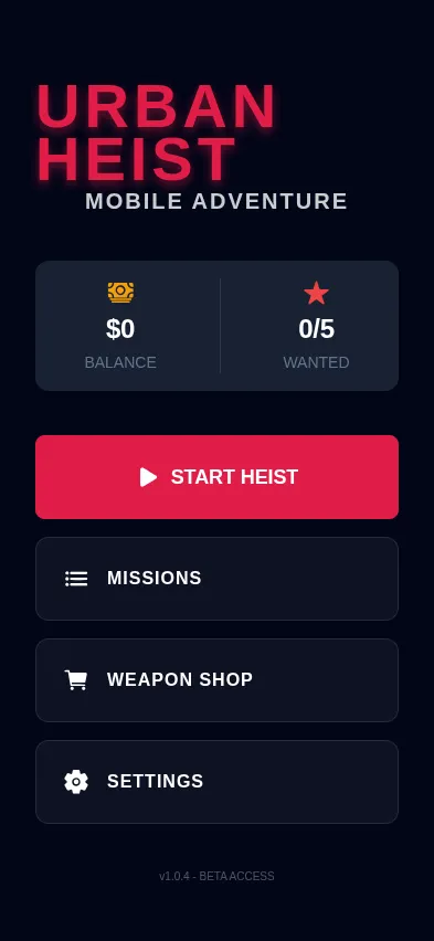 Urban Heist Mobile