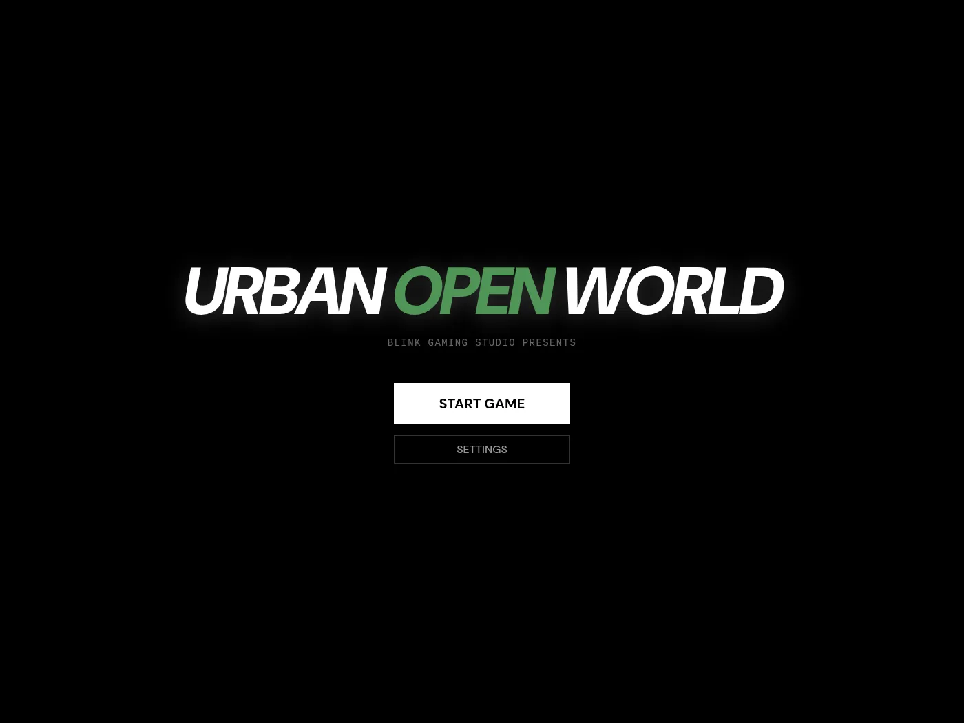 Urban Open World Game