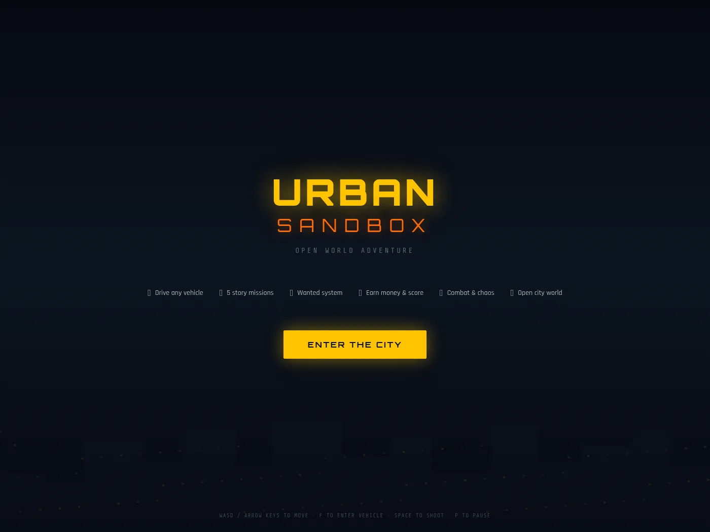 Urban Sandbox Adventure