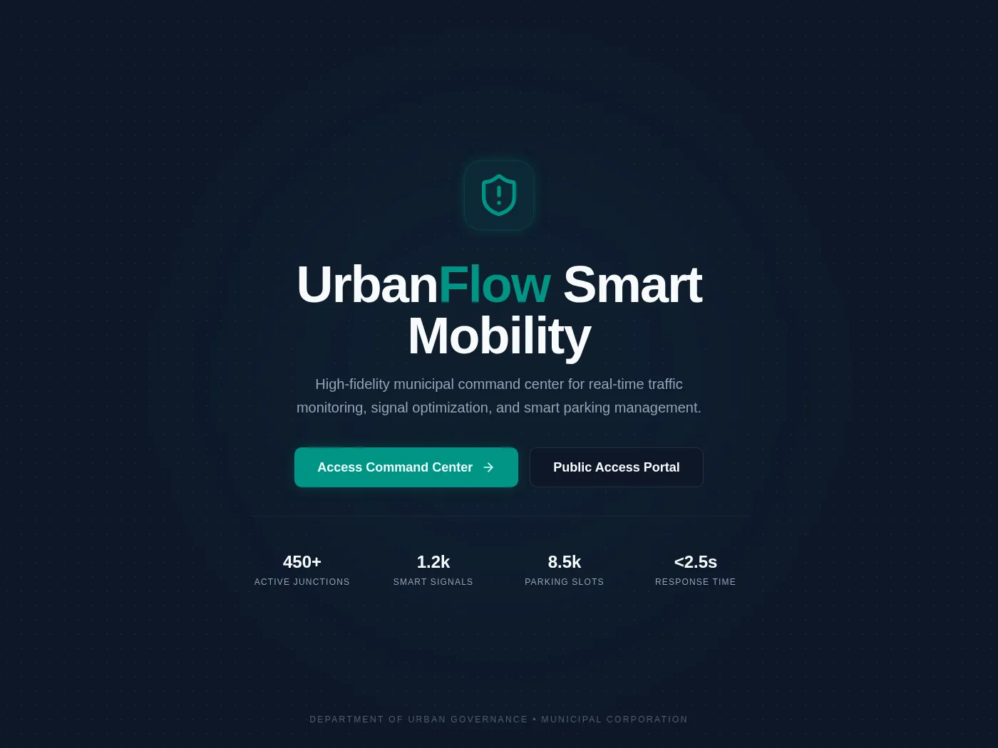UrbanFlow Smart Mobility