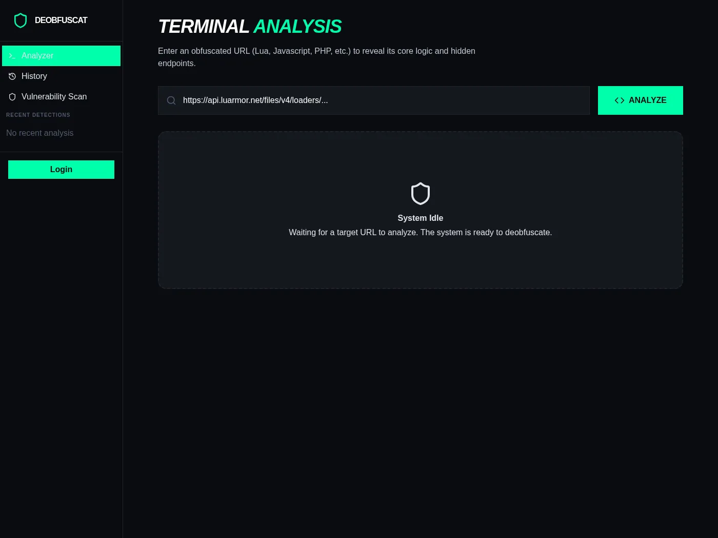 URL Deobfuscator Tool