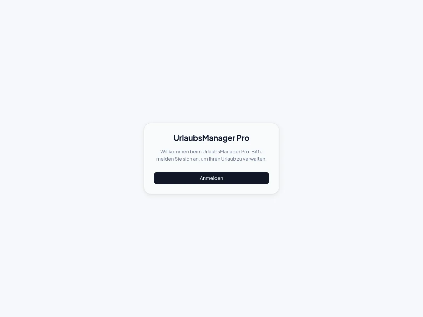UrlaubsManager Pro