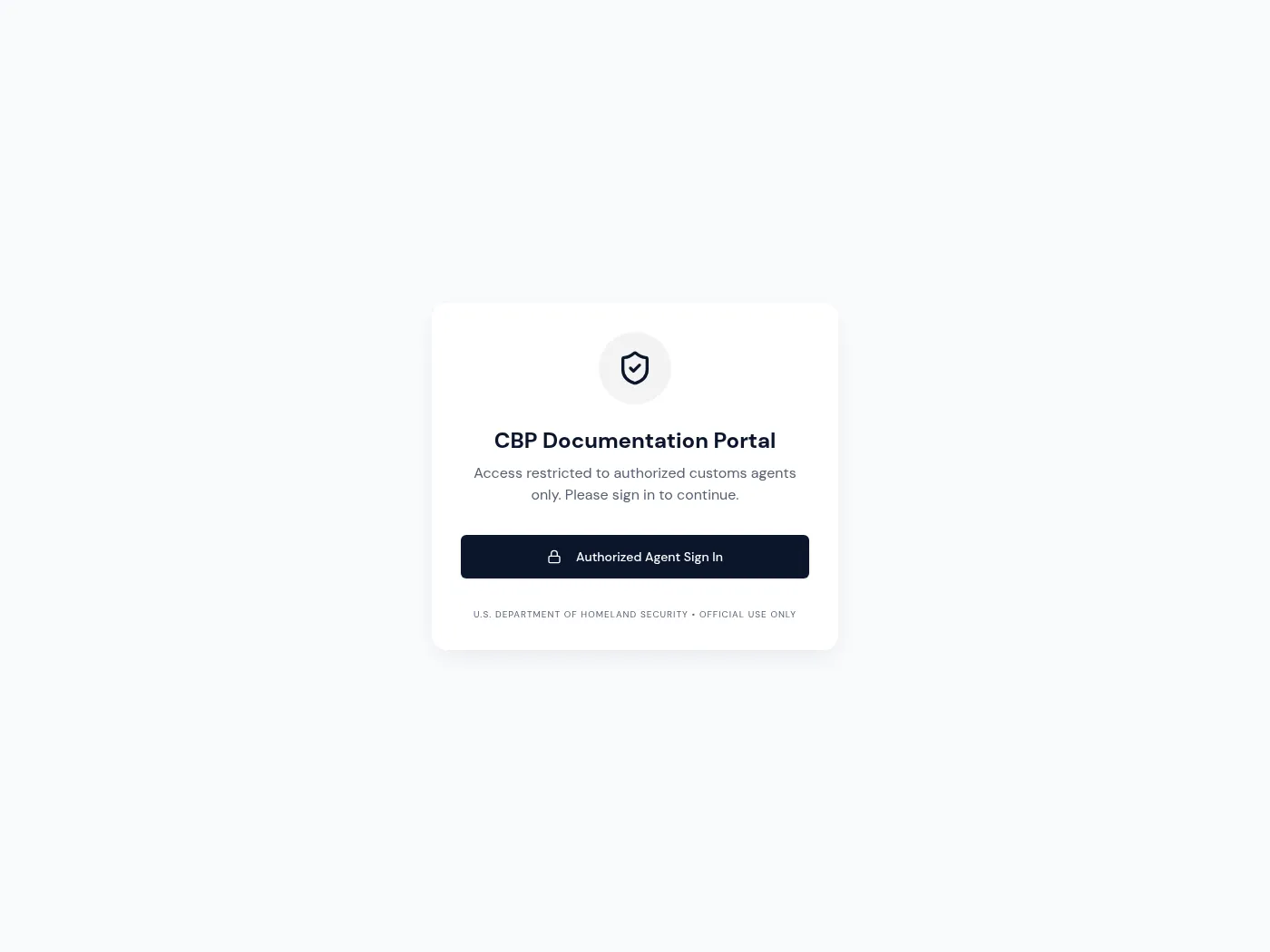 US Customs Cert Generator