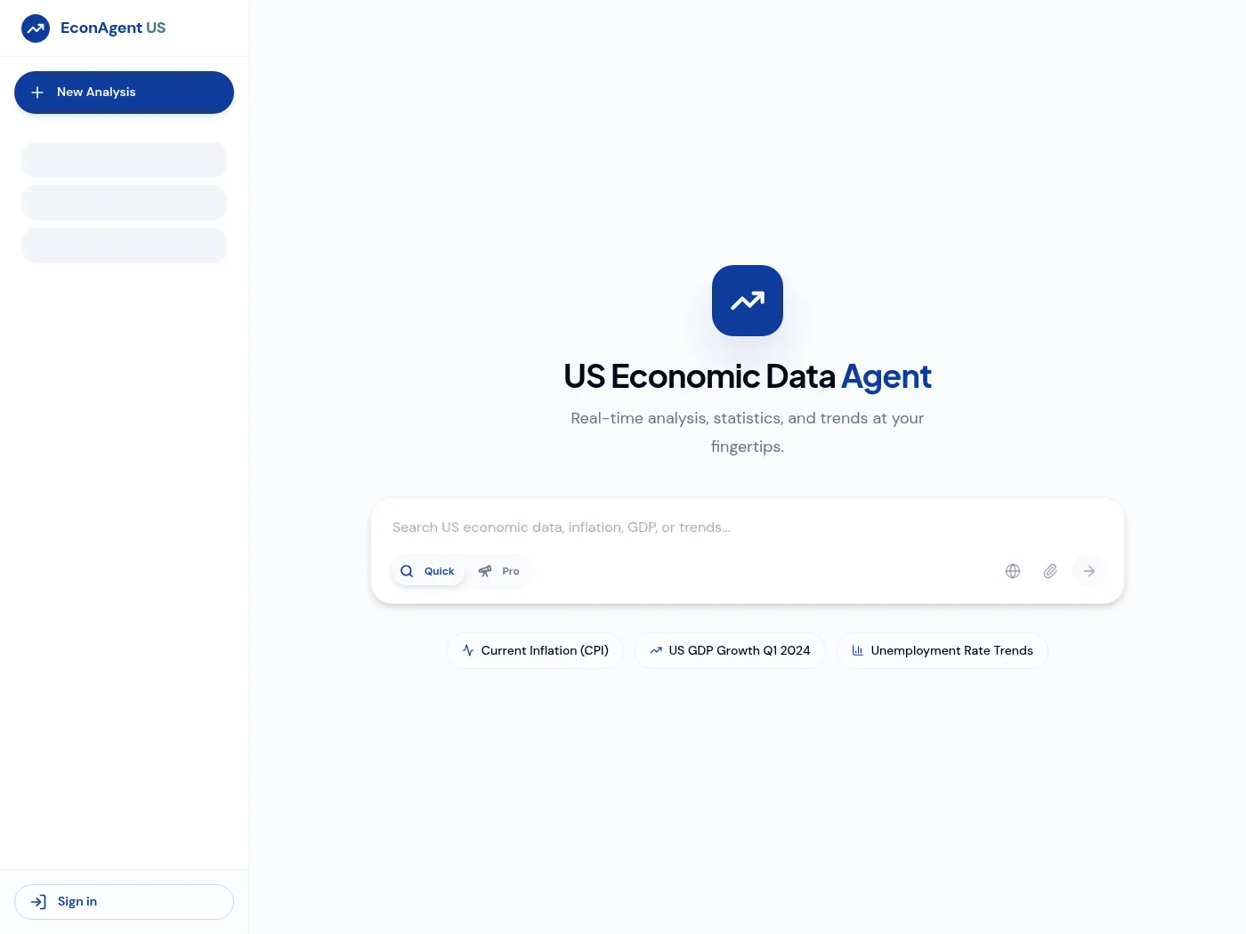 US Economic Data Agent