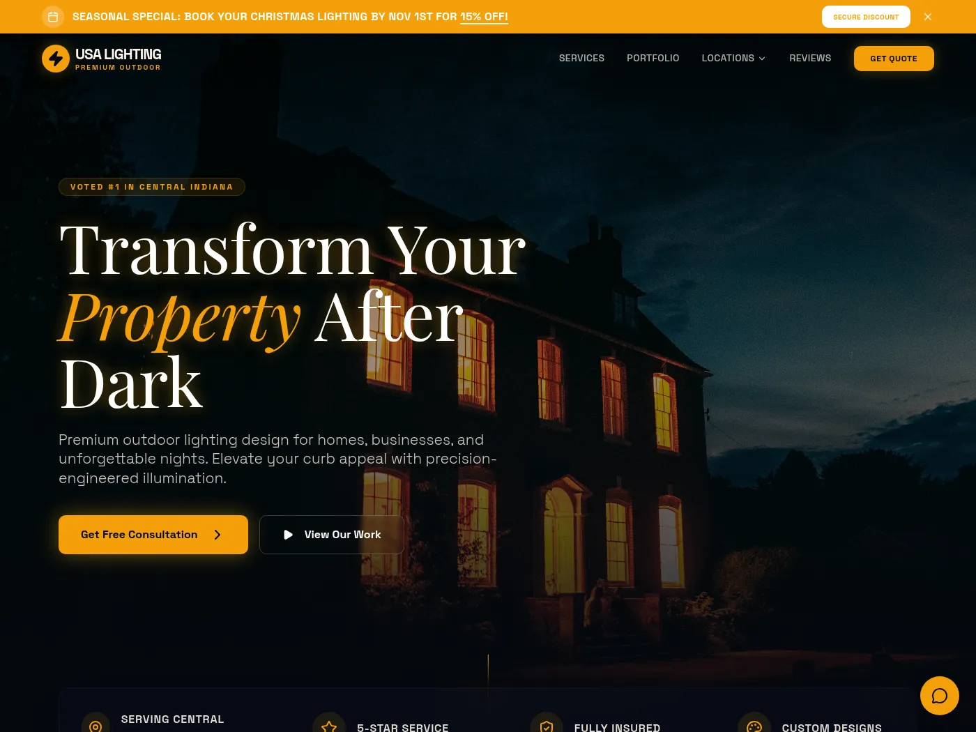 USA Lighting Luxe Site