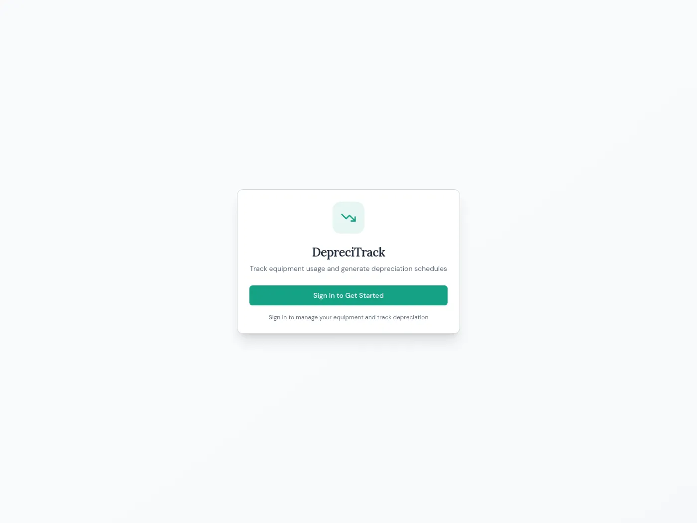 DepreciTrack
