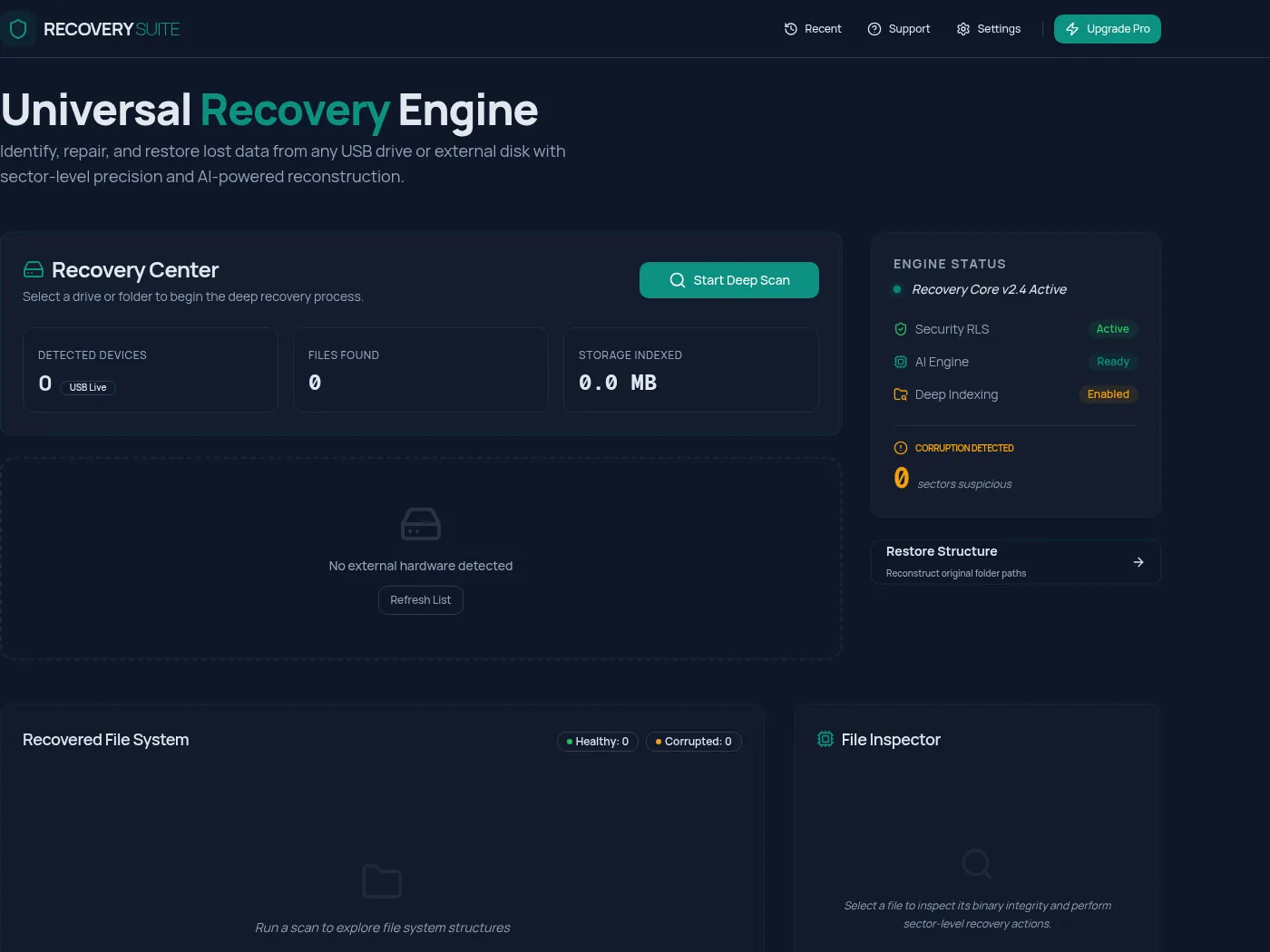 USB Recovery Suite