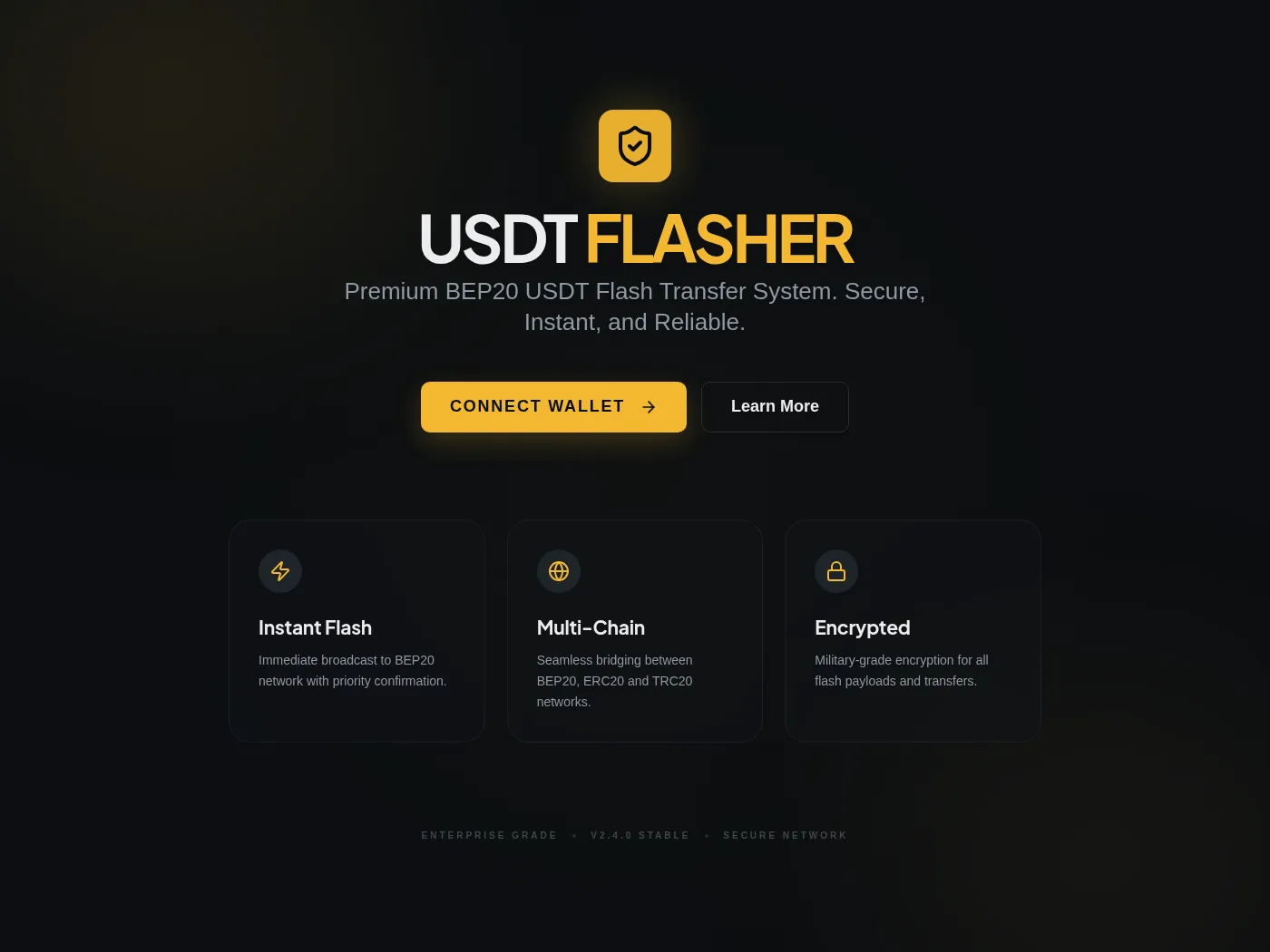 USDT BEP20 Flasher