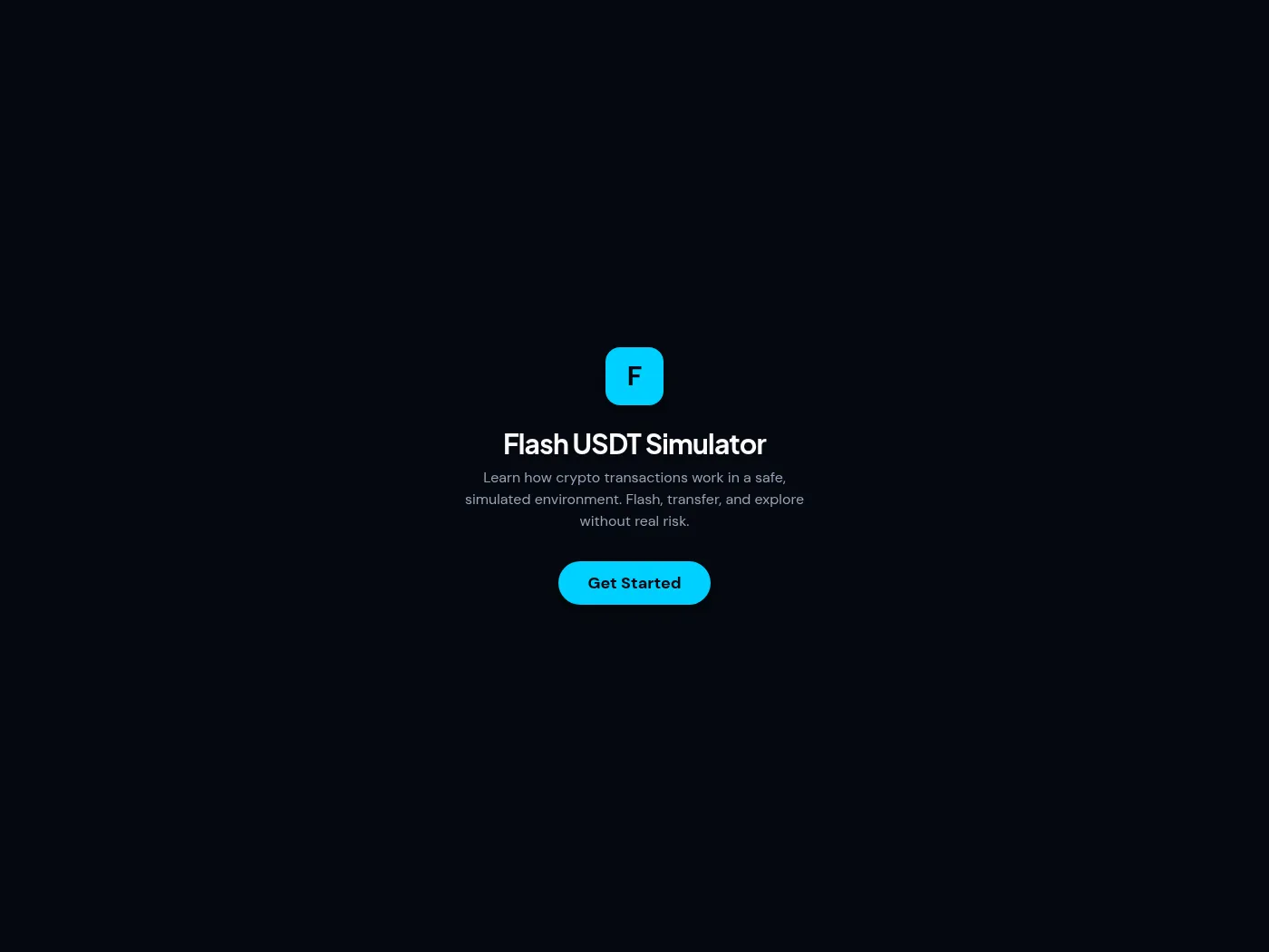 EduFlash USDT Simulator