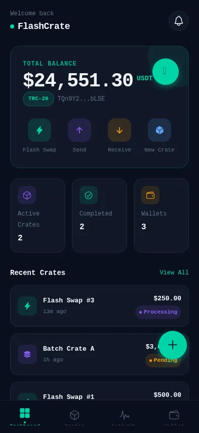 USDT FlashCrate