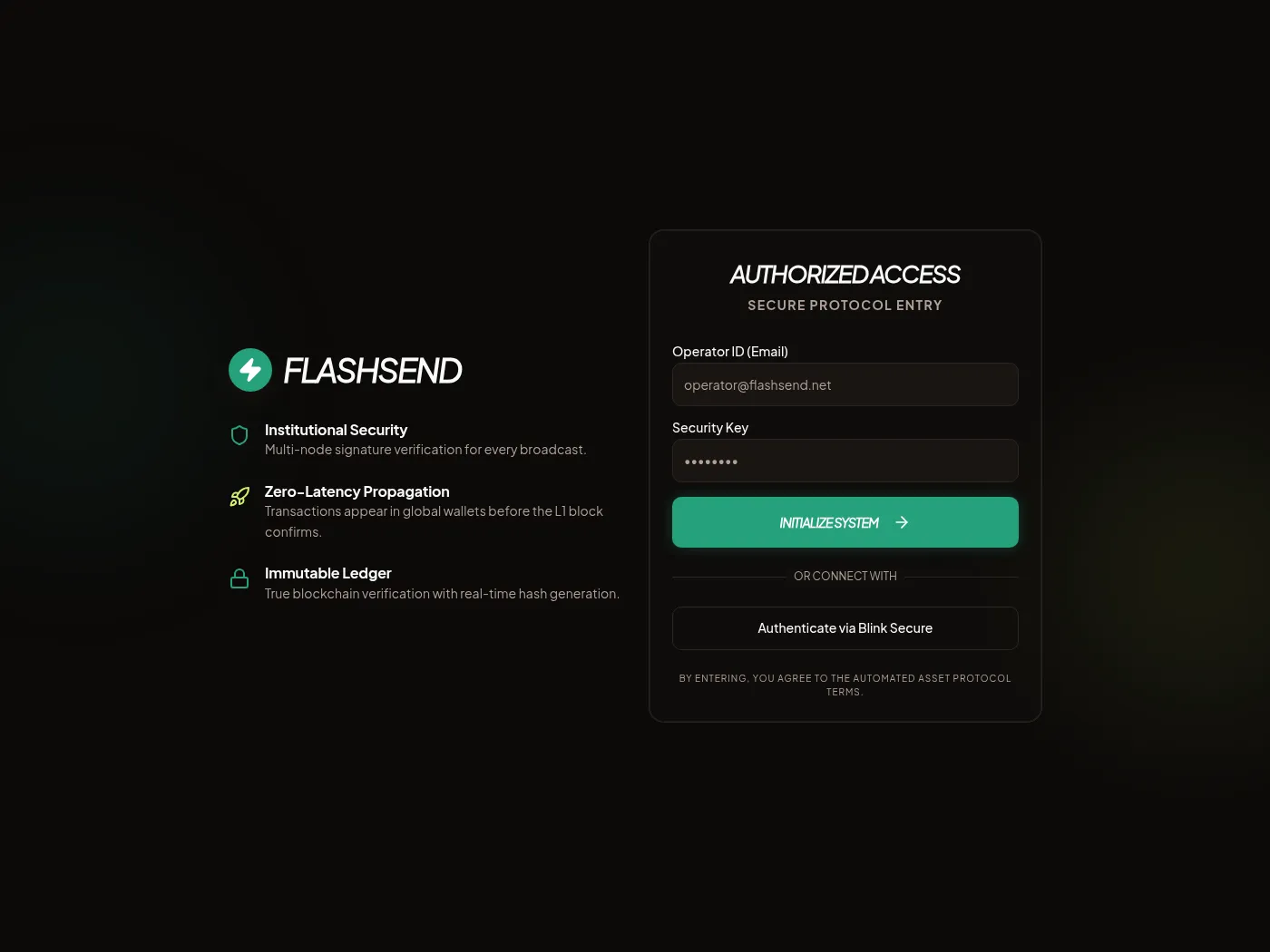USDT FlashSend App