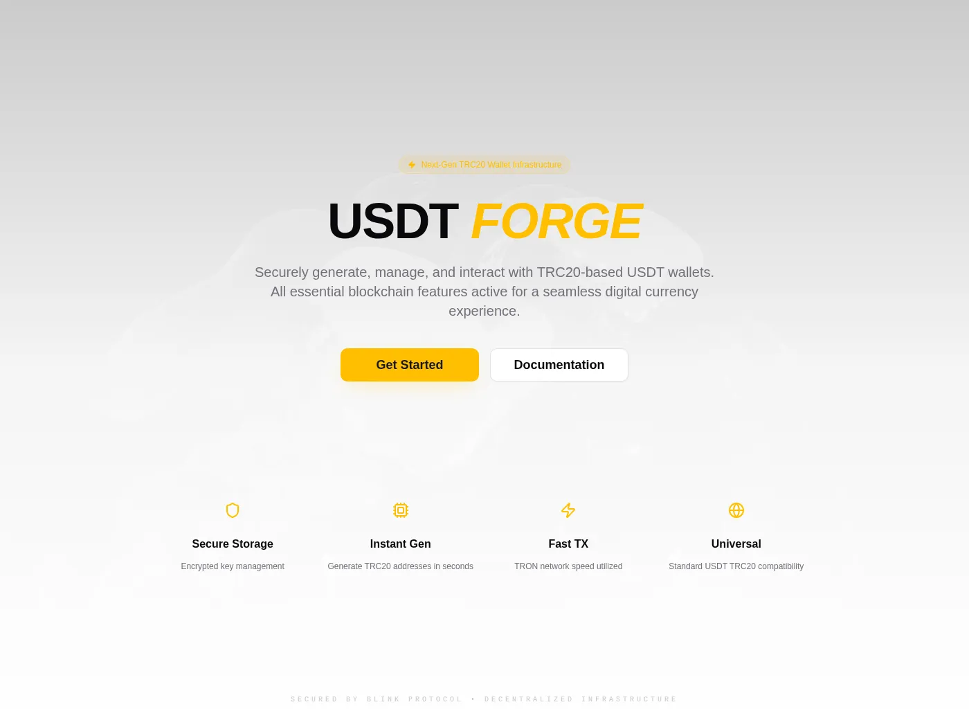 USDT Gen Portal