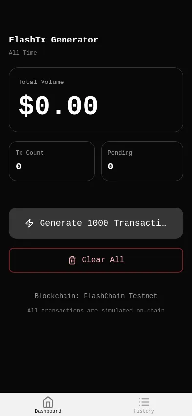 FlashTx Generator